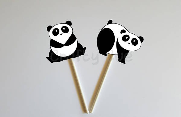Panda Bear Garland, Panda Bear Banner, Panda Bear Decorations, Panda B ...