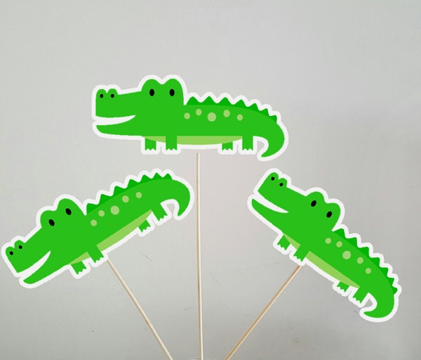 Alligator Garland, Alligator Banner, Alligator Birthday, Alligator Bab ...